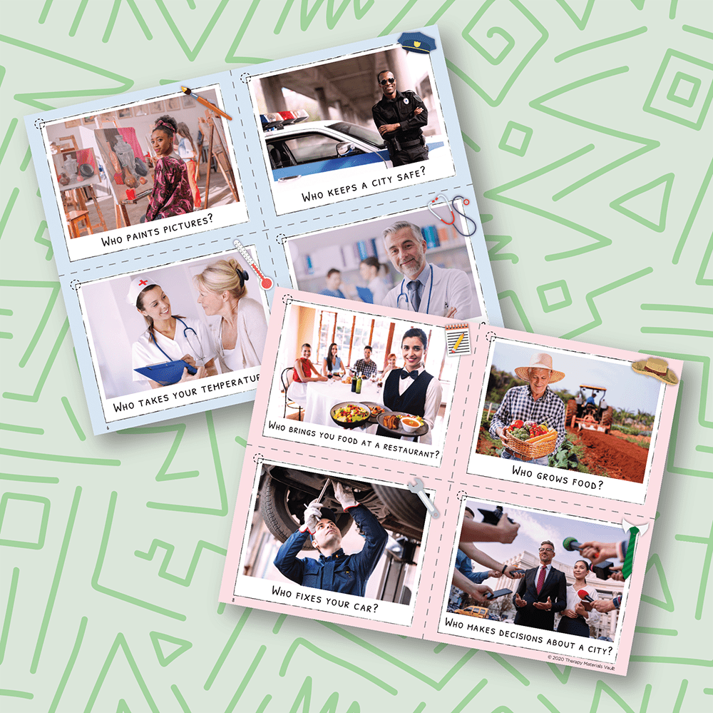 Community Helper WH- Questions | TMV