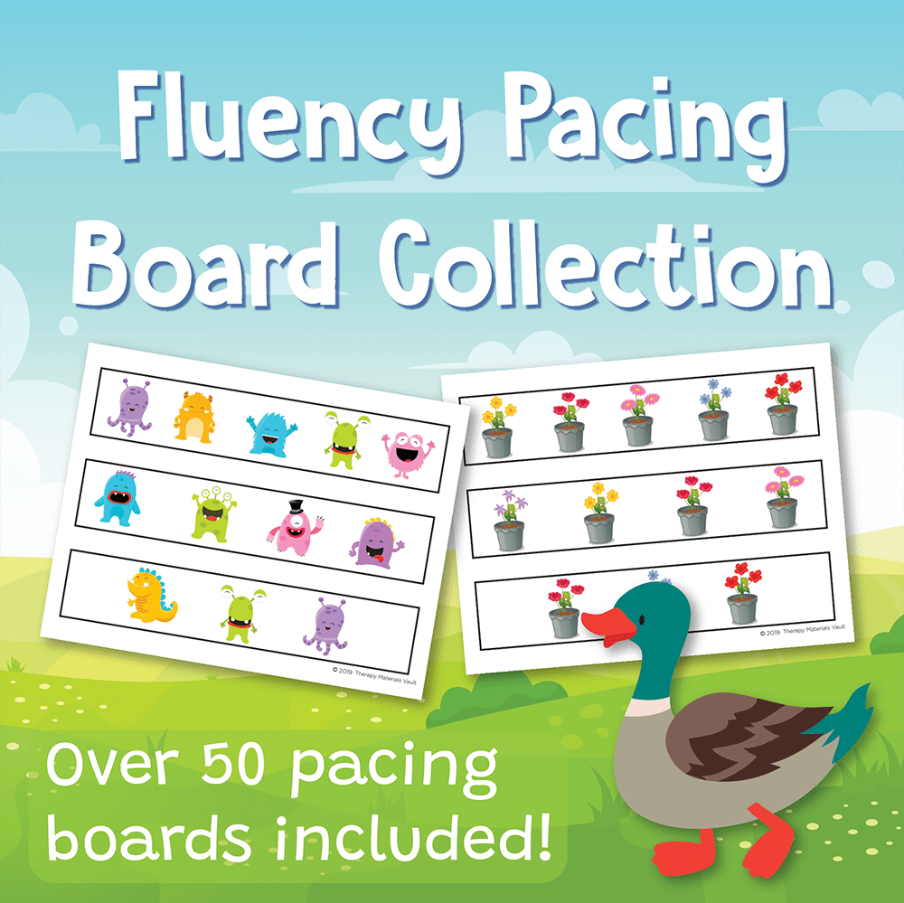 Fluency Pacing Board Collection: Over 50 Pacing Boards Included | TMV