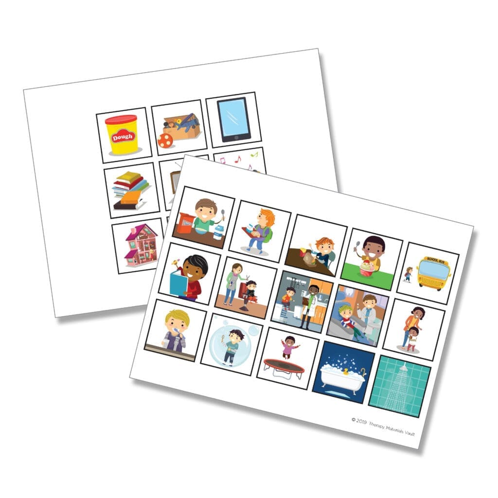 First-Then Visual Schedules: 11 Themes Included | TMV