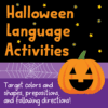 Halloween Language Activities | TMV