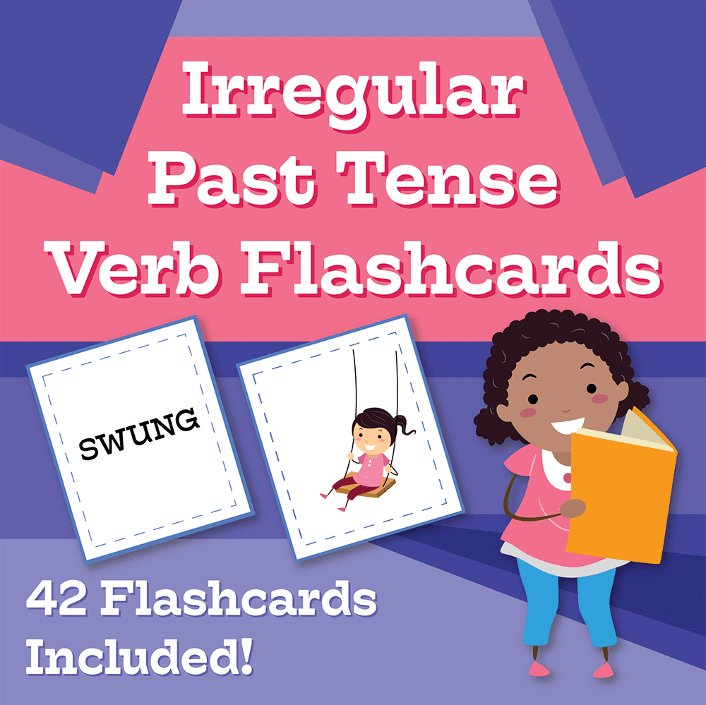Irregular Past Tense Flash Cards | TMV