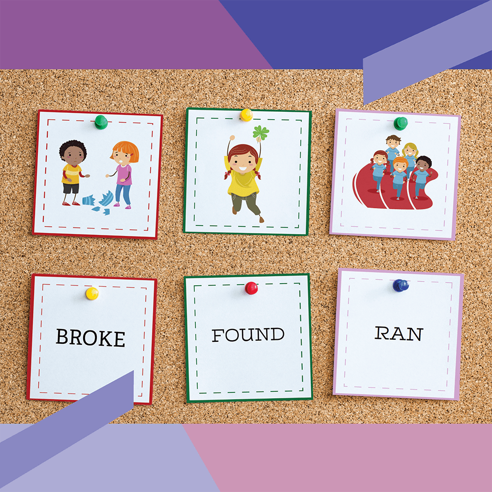 Irregular Past Tense Flash Cards | TMV