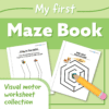My First Maze Book! Visual Motor Coordination Exercises | TMV