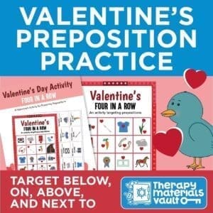 Valentine's Preposition Practice | TMV