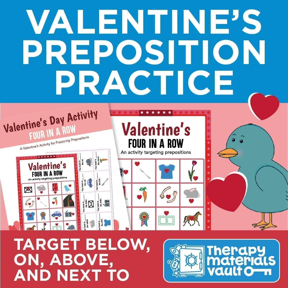 Valentine's Preposition Practice | TMV