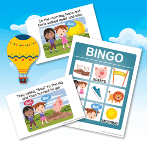 No Prep WH- Questions: Story and Bingo | TMV