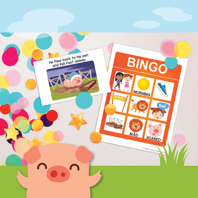 No Prep WH- Questions: Story and Bingo | TMV