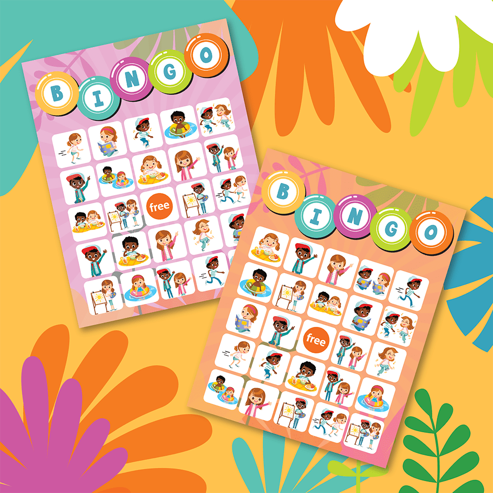 Present Progressive and Pronoun Bingo | TMV