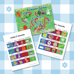 Seasonal Board Game: Spring Land! Target Late 8 Across All Word ...