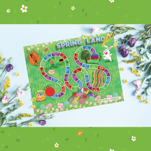 Seasonal Board Game: Spring Land! Target Late 8 Across All Word ...