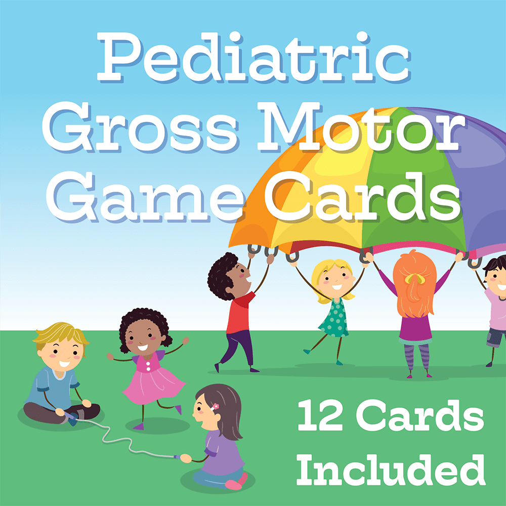 Pediatric Gross Motor Game Cards: 12 Cards Included | TMV
