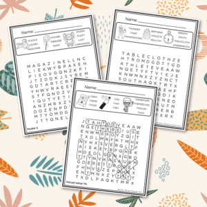 Late 8 Word Search Collection: Target L, R, S, Z, SH, CH, Voiced TH and ...