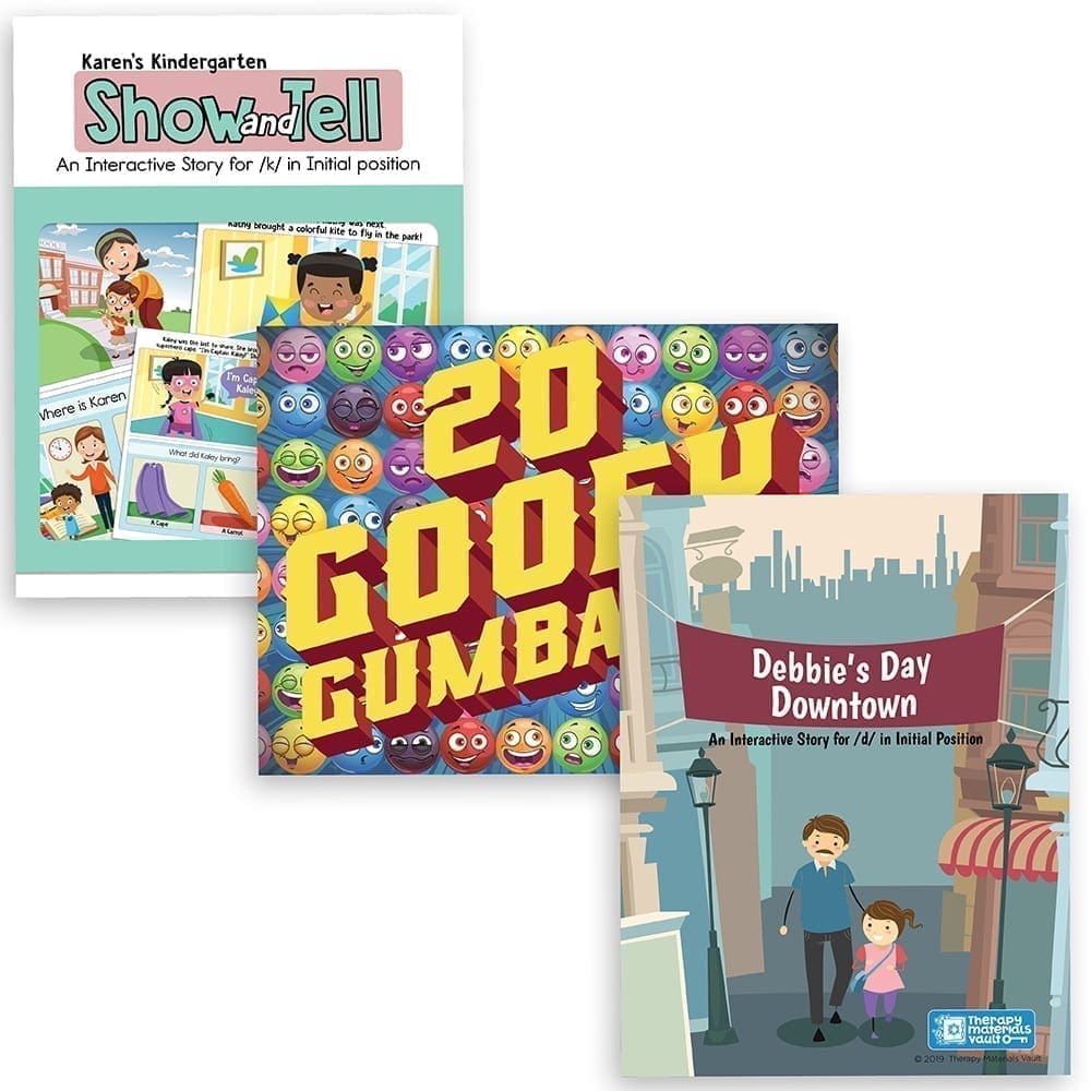 Articulation Story Collection - Practice Plosives with Six Stories! | TMV