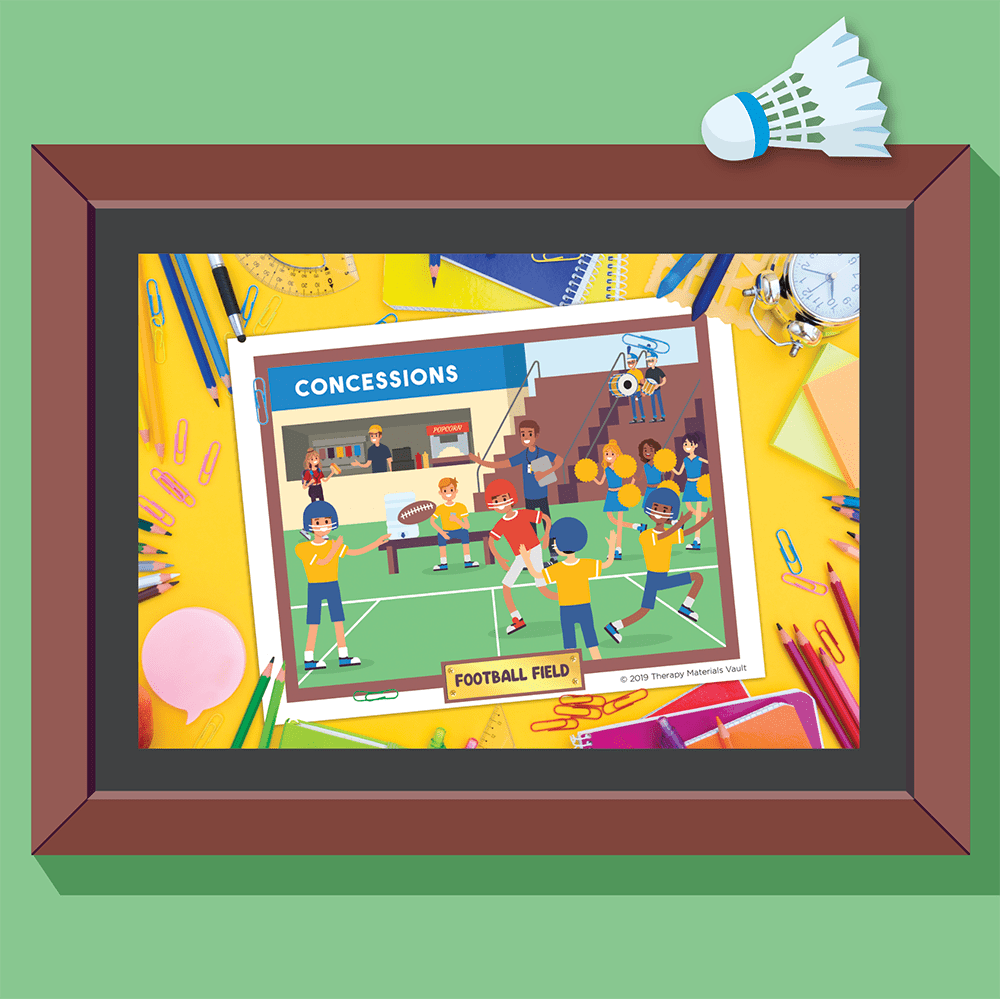 Back-to-School Picture Scenes: 7 Scenes Included | TMV