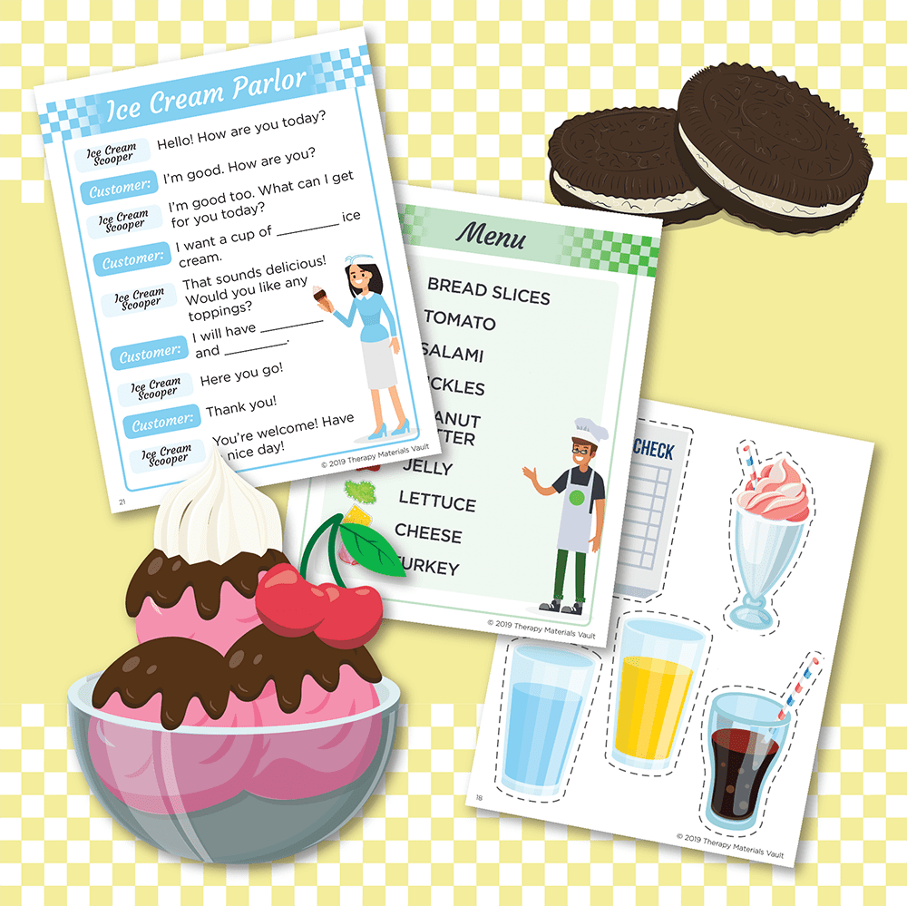 Dramatic Social Play Kit: Practice Role-Playing with 7 Interactive ...