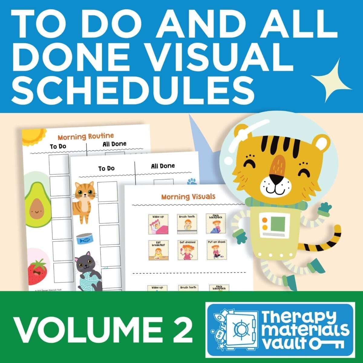 To Do and All Done Visual Schedule Collection - Volume 2 | TMV