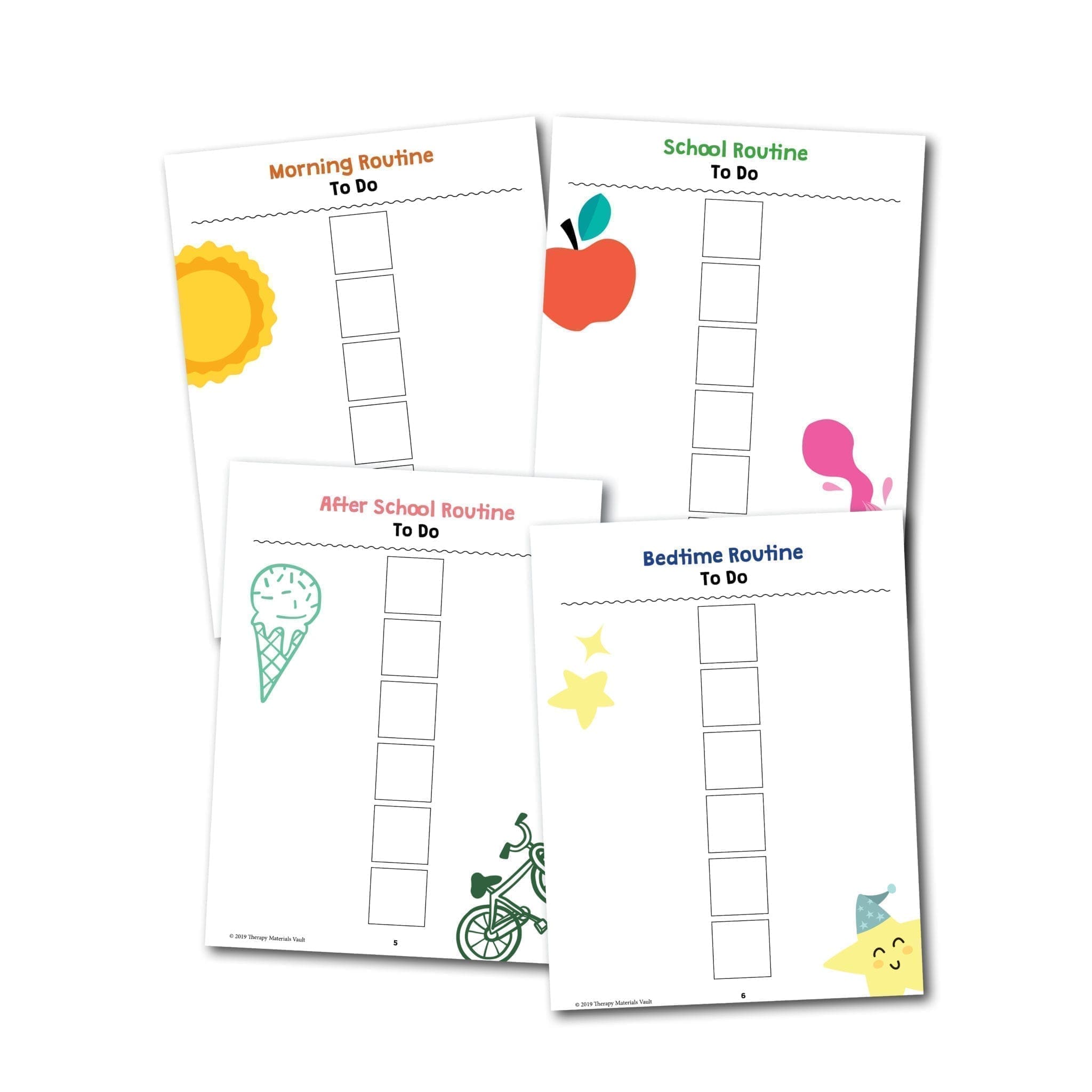 To Do Visual Schedule Collection - Volume 1 | TMV