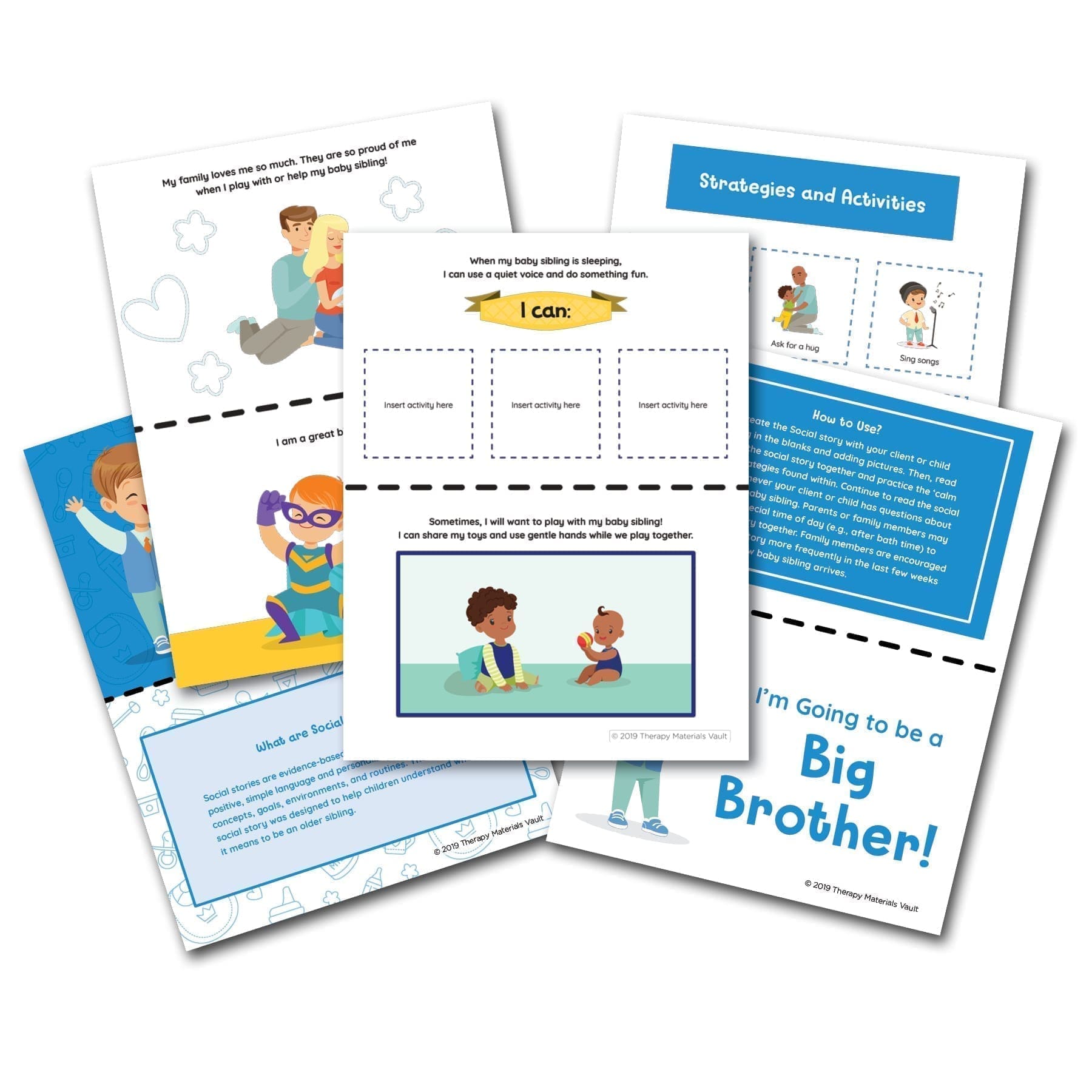 Social Story Starter Kit: I'm Going to be a Big Brother! | TMV