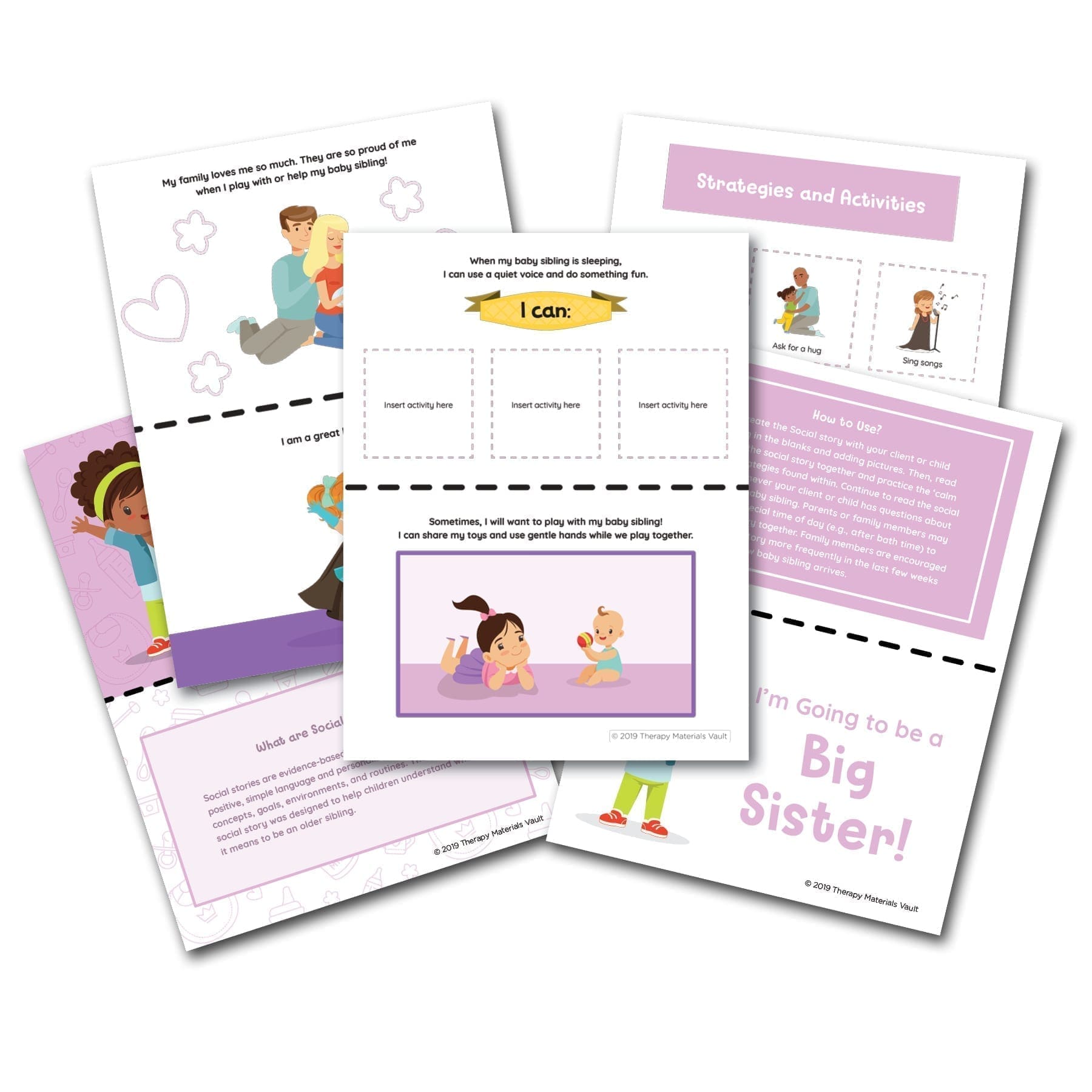 Social Story Starter Kit: I'm Going to be a Big Brother or Sister! | TMV