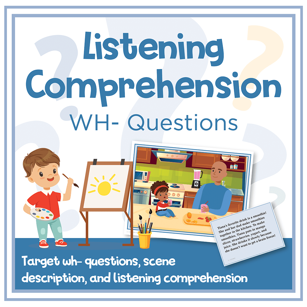 Listening Comprehension WH- Questions | TMV