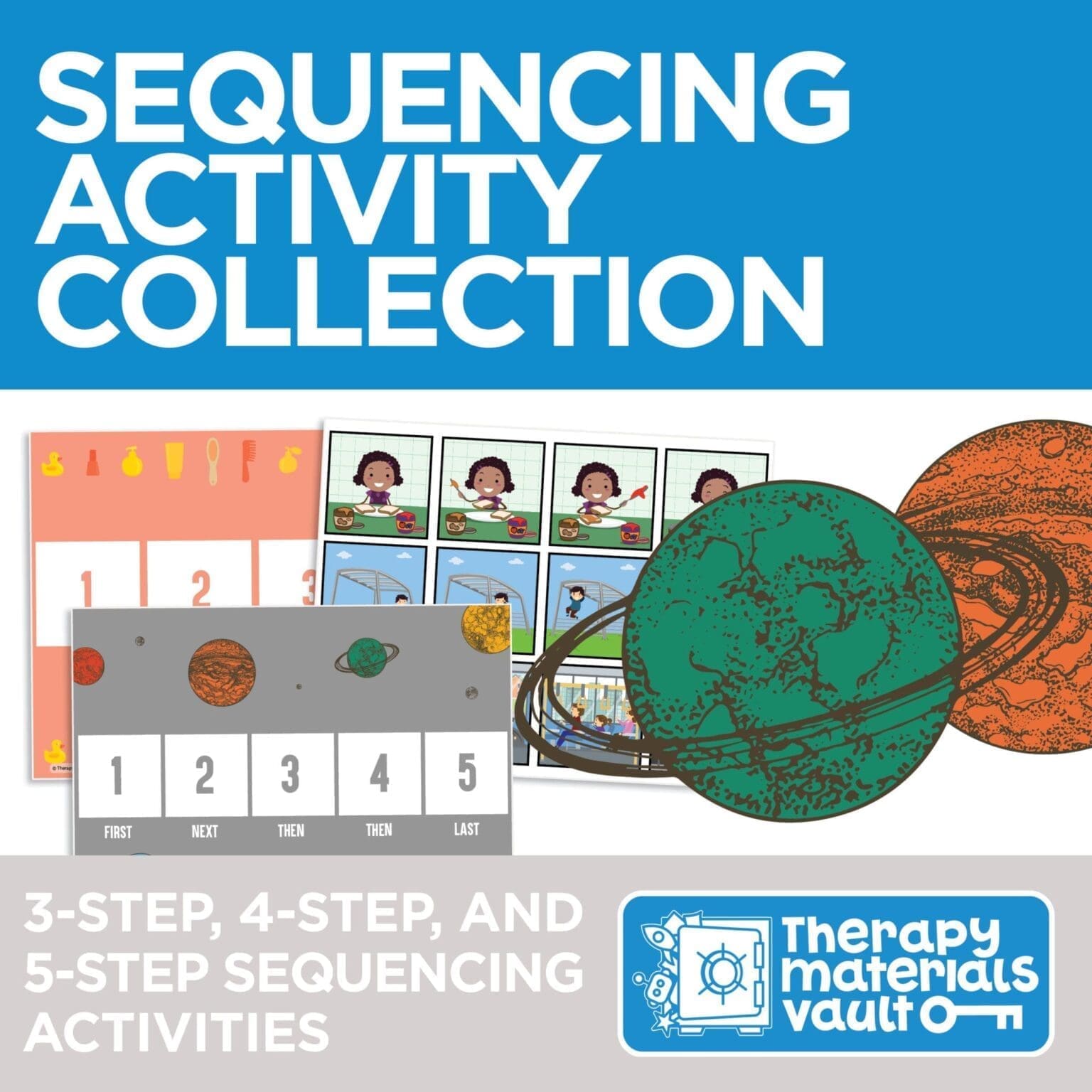 Sequencing Activity Collection: 3-, 4-, and 5-Step Tasks | TMV