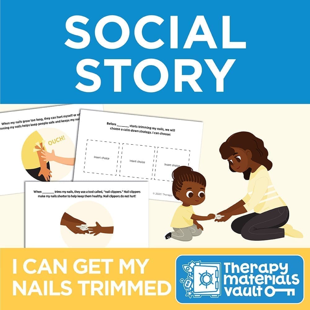 Social Story: I Can Get My Nails Trimmed! | TMV