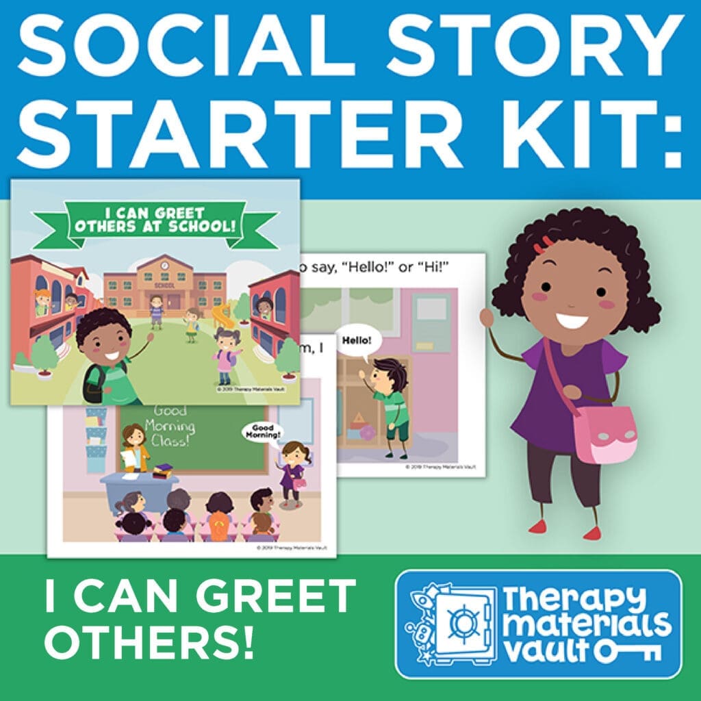 Social Story Starter Kit: I Can Greet Others! | TMV