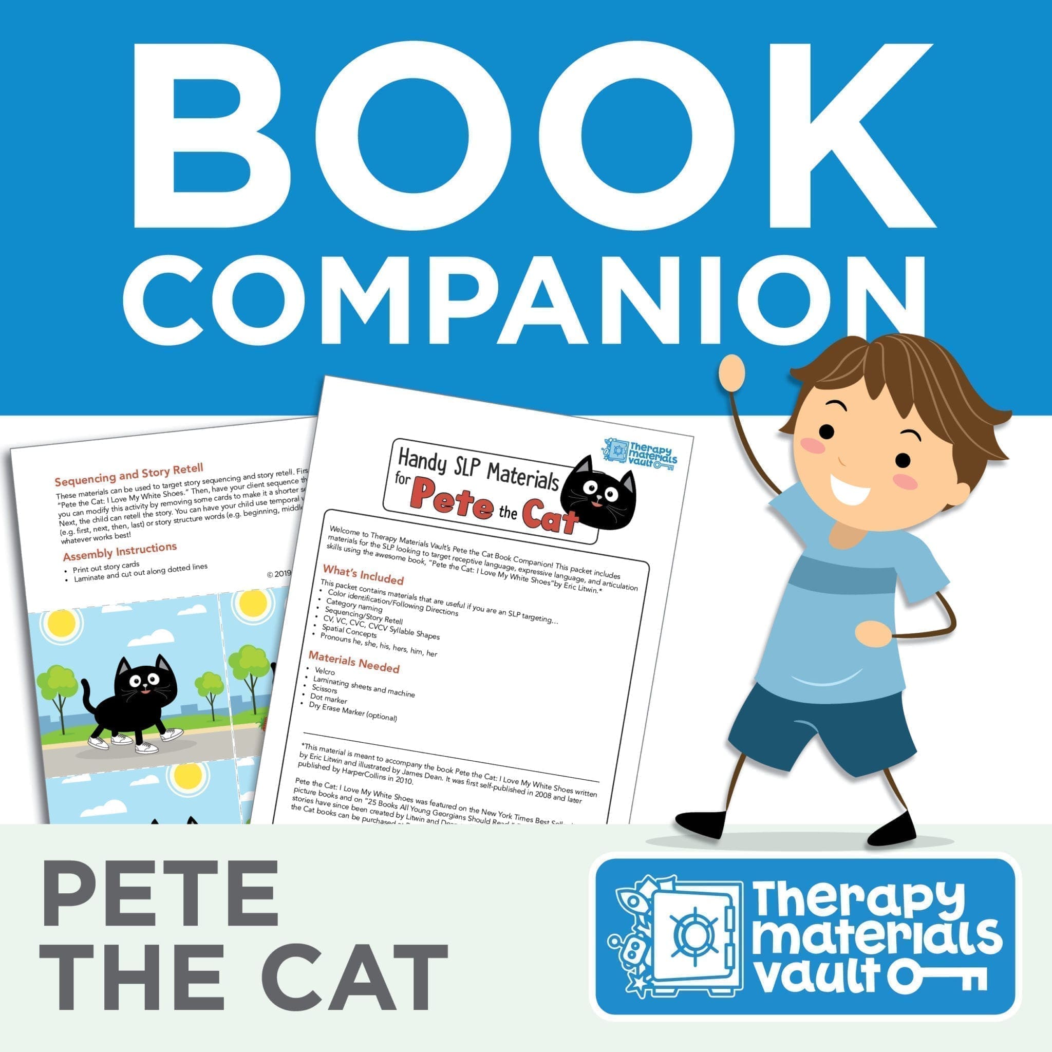 Book Companion: Pete the Cat | TMV