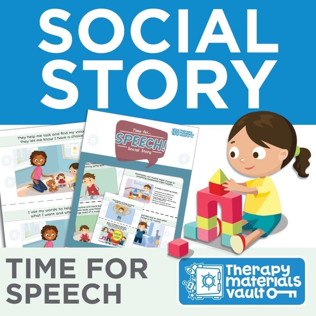 Social Story: Time for Speech! | TMV