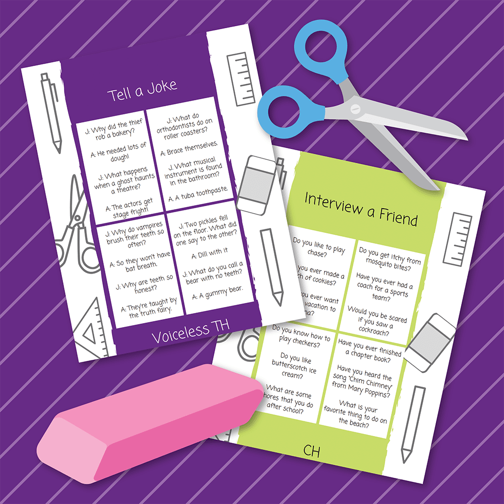 Articulation Carry-Over Kit: Target SH, CH, and Voiceless & Voiced TH | TMV