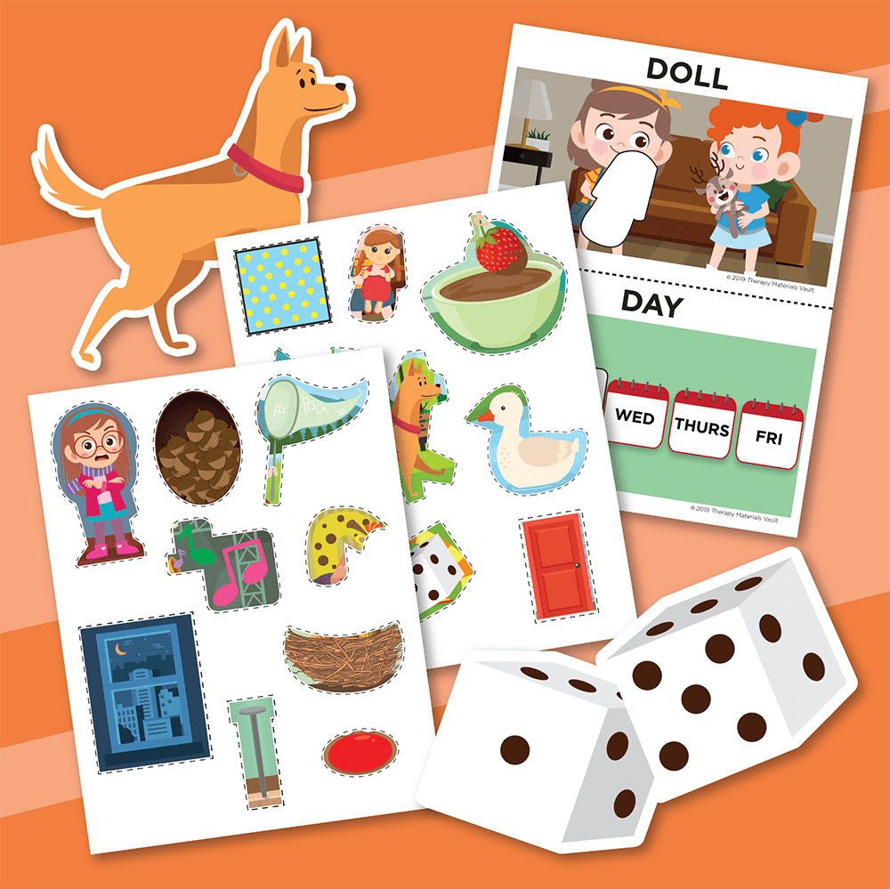 Early Language Booklet: T, D, and N Alveolar Collection | TMV