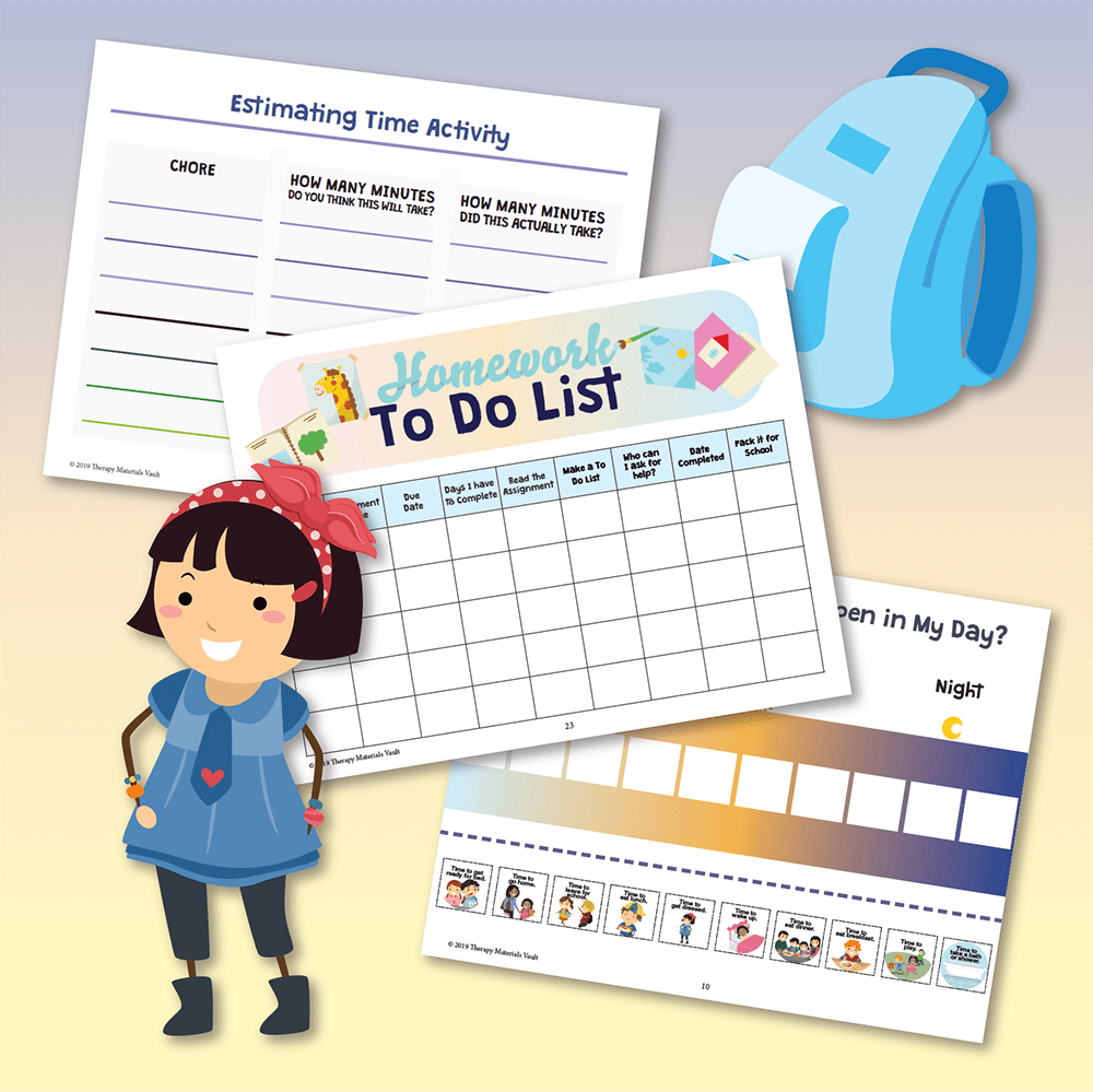 Executive Function Activity Set: Sequencing & Time Management | TMV