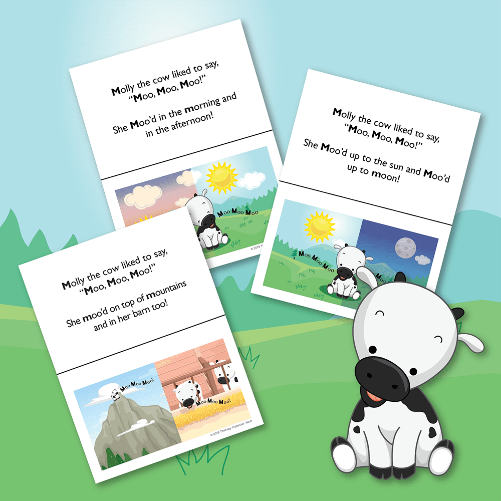 Molly Says, "Moo Moo Moo!" - An Interactive Story for M in Initial ...