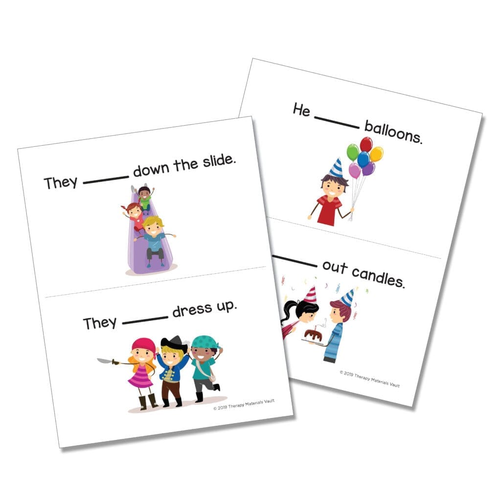 Multipurpose Language Activities: Verb, Preposition, and Pronoun Party ...