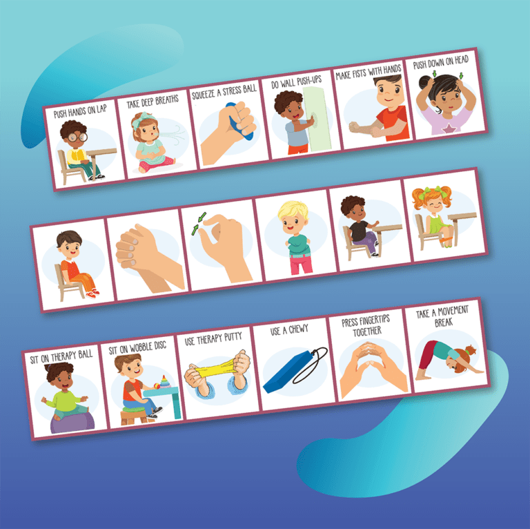 Sensory Processing: Self-Regulation Strips for the Classroom | TMV