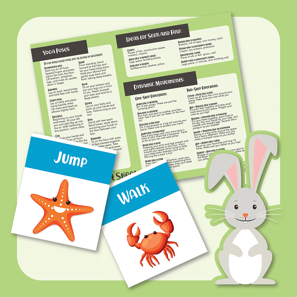 Gross Motor Board Game: Zoo Explorers! | TMV