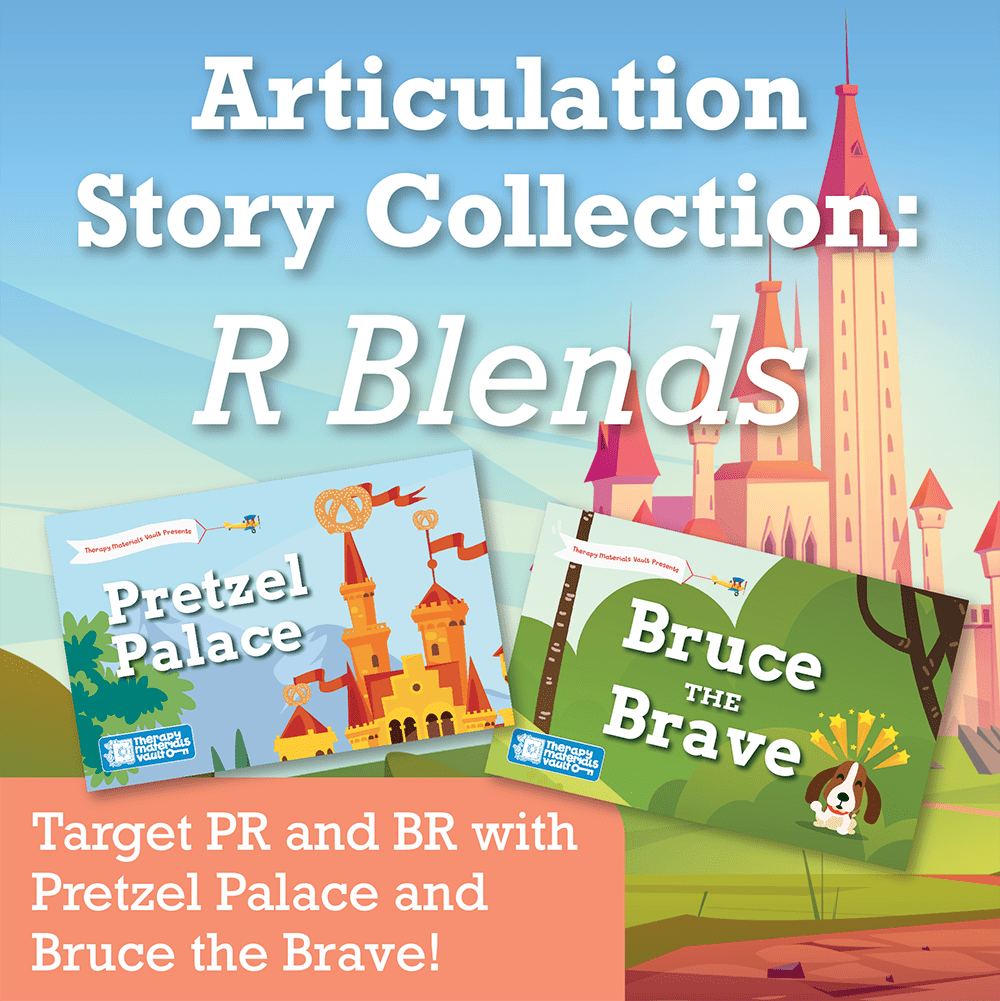 Articulation Story Collection: R Blends - Pretzel Palace & Bruce the ...