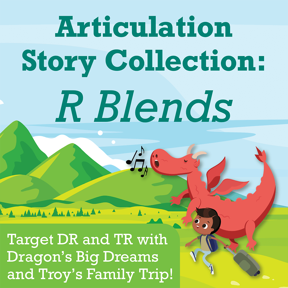 Articulation Story Collection: R Blends – Dragon's Big Dreams & Troy's ...