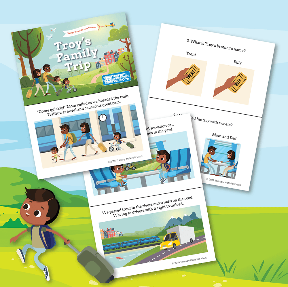 Articulation Story Collection: R Blends – Dragon's Big Dreams & Troy's ...