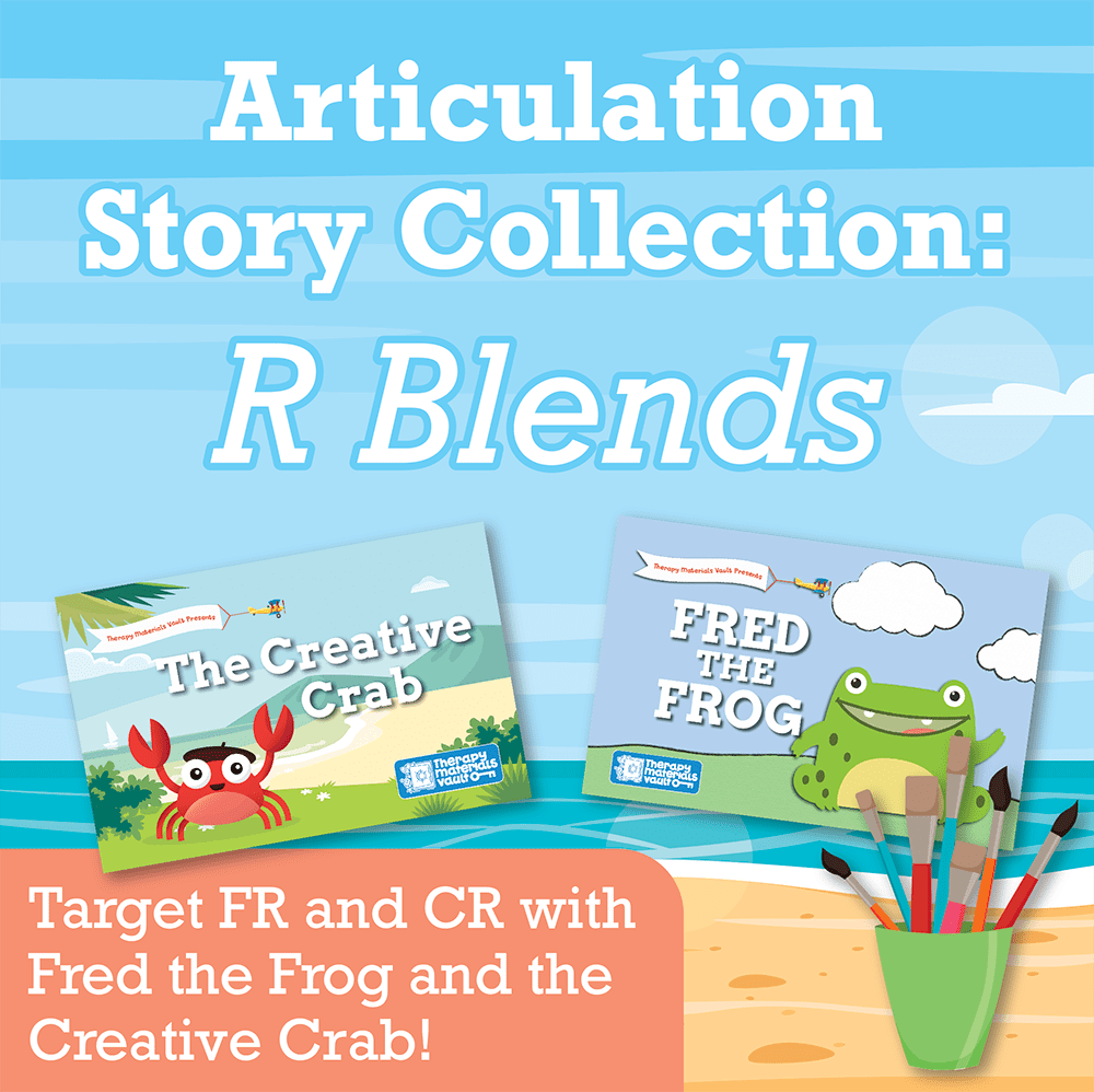 Articulation Story Collection: R Blends - Fred the Frog & The Creative ...