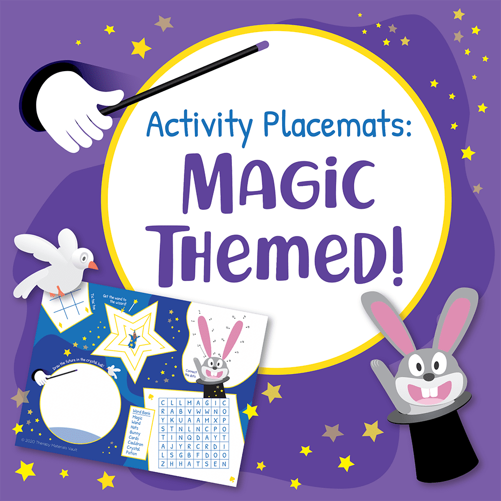 Activity Placemats: Magic Themed! | TMV