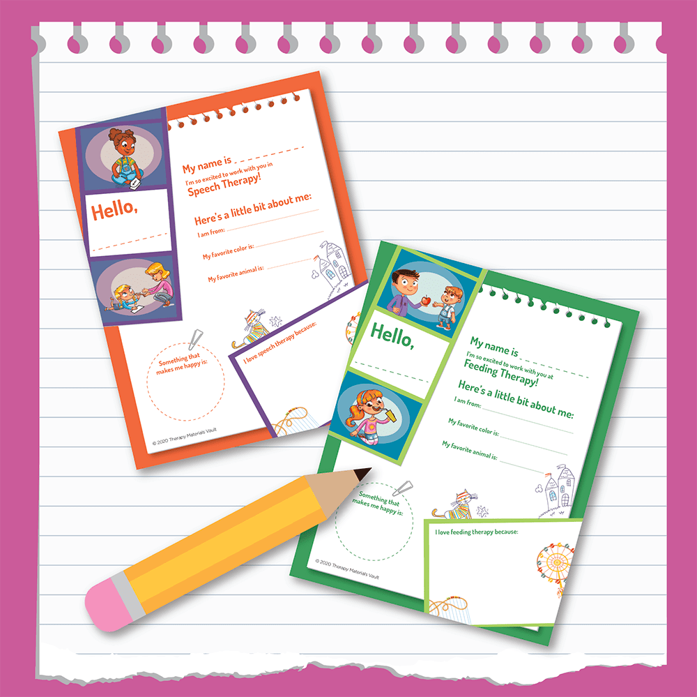 Get to Know Your Therapist Worksheets | TMV