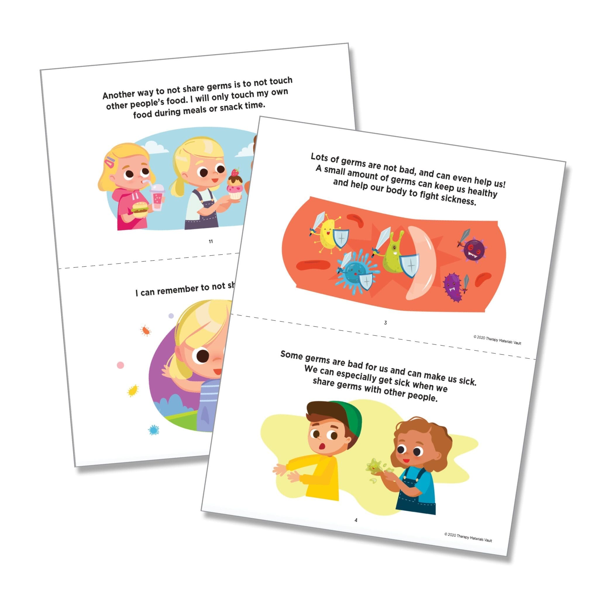 Social Story: I Can Learn About Germs! | TMV