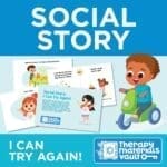 Social Story: I Can Try Again! | TMV