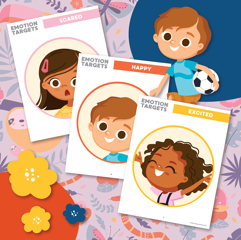 Ball and Target Activity: Emotions Theme! | TMV