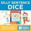 Silly Sentence Dice | TMV