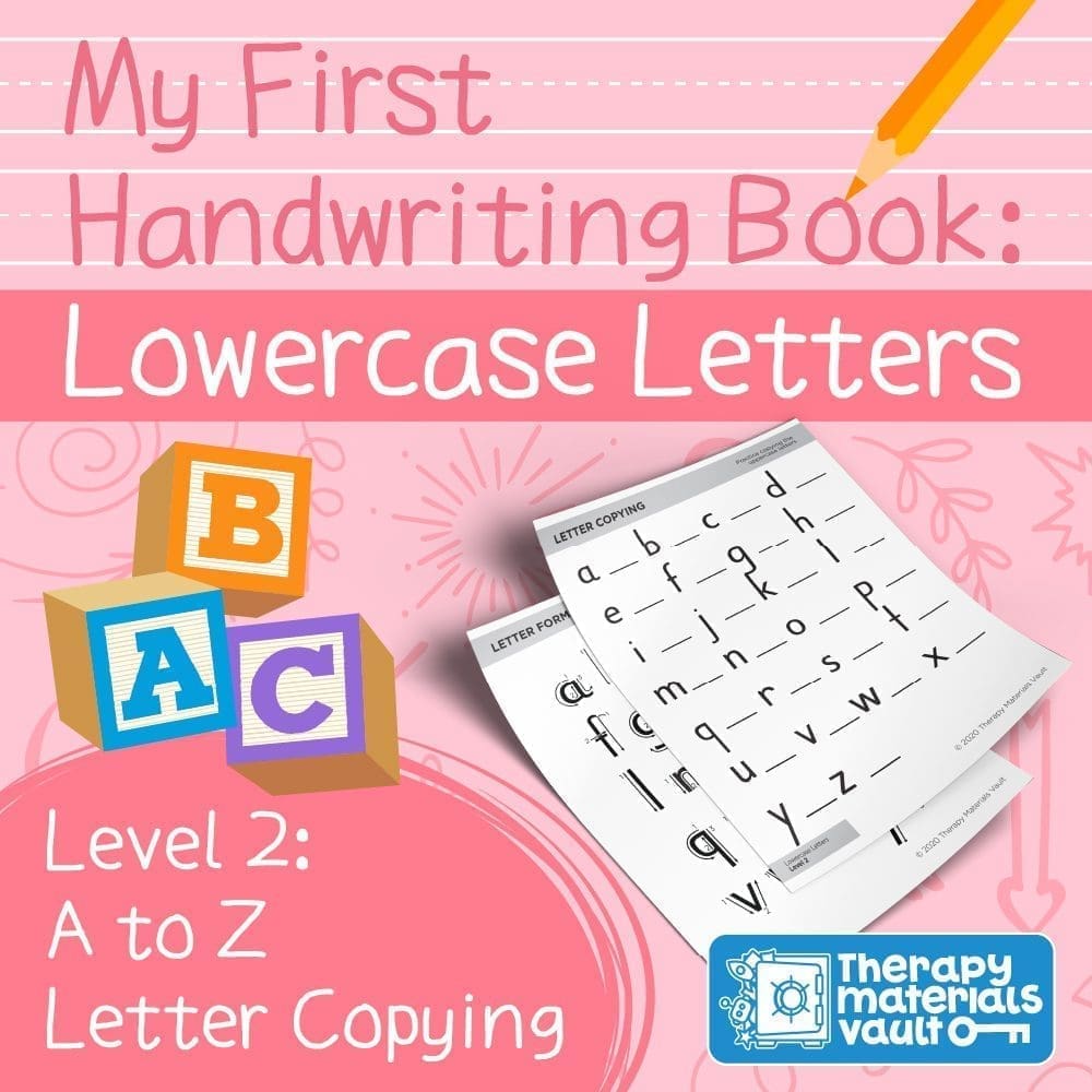 My First Handwriting Book: Lowercase Letters Level 2 | TMV