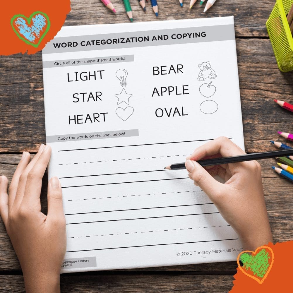 My First Handwriting Book: Uppercase Letters Level 8 | TMV