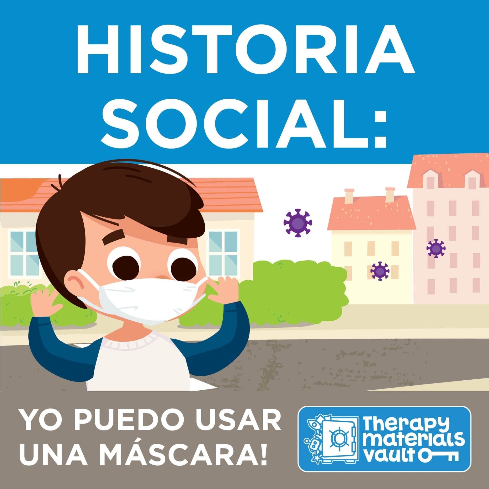 Historia Social: Yo puedo usar una máscara! (Social Story: I Can Wear a ...
