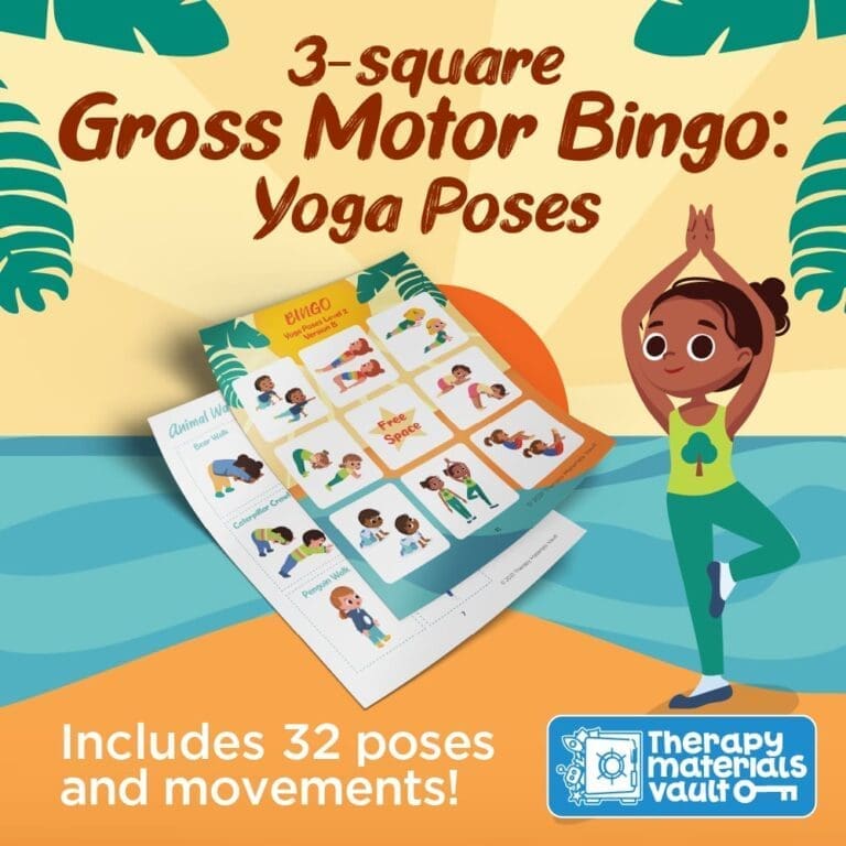 Gross Motor Bingo | TMV